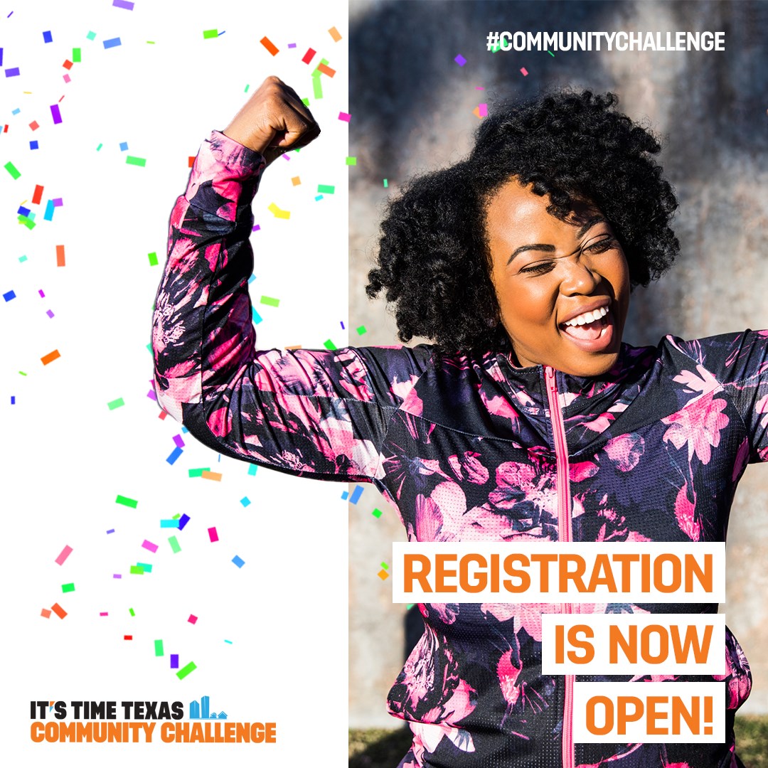 “It’s Time Texas” Challenge Begins; Sign Up and Start Tracking ...