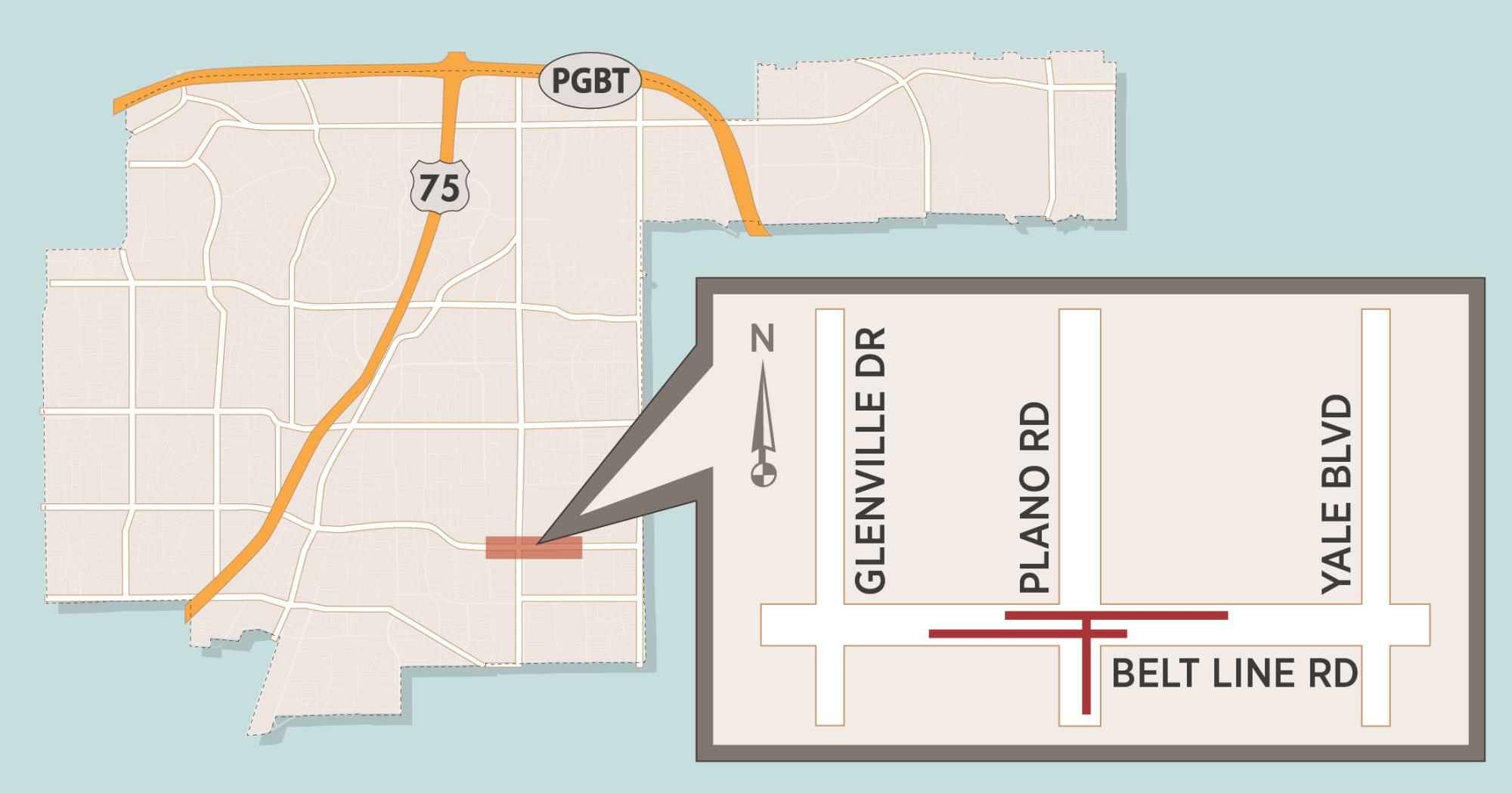 Lane Closures Expected Near Plano/Belt Line Intersection | Richardson Today