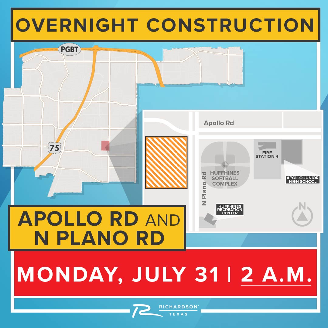 Concrete Work Scheduled for Apollo Road Property Improvements Project ...