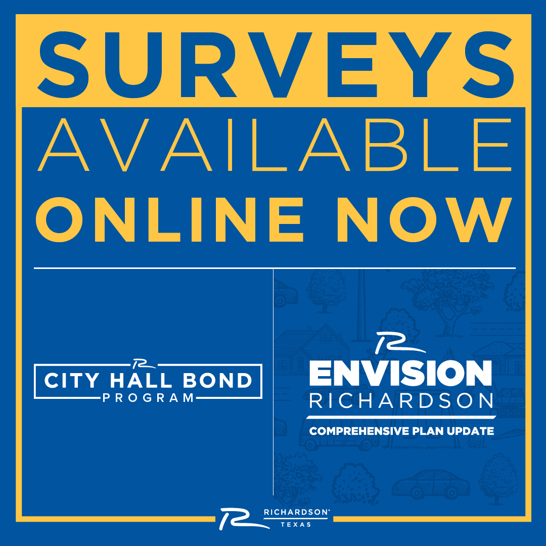 City Hall Design and Envision Richardson Comp Plan Update Surveys Now ...