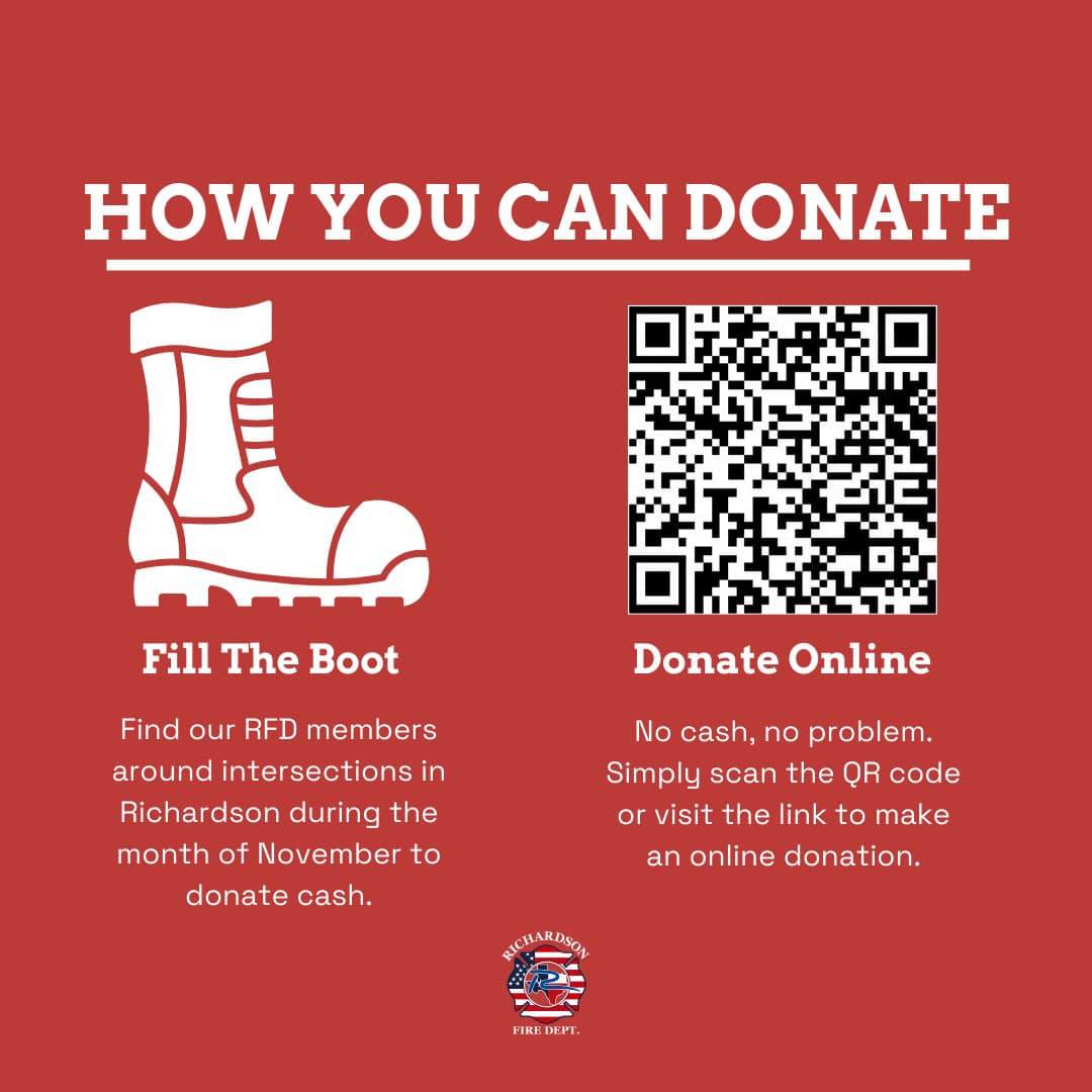 “Fill the Boot” this Month | Richardson Today