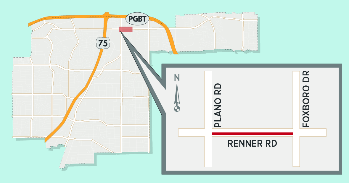 Lane Closures Expected on Renner Road East of Plano Road | Richardson Today