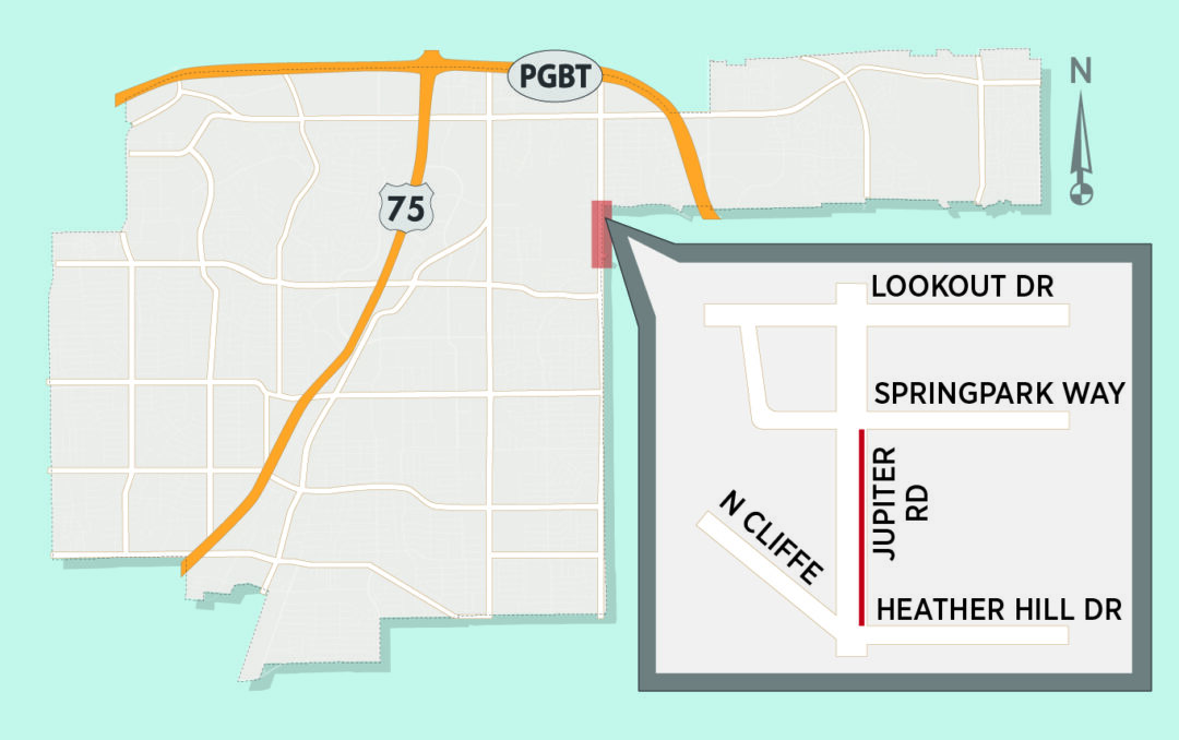 Construction to Close Right Lane of Northbound Jupiter Near Springpark ...