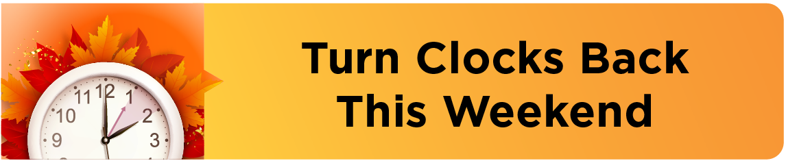 Turn Clocks Back This Weekend | Richardson Today